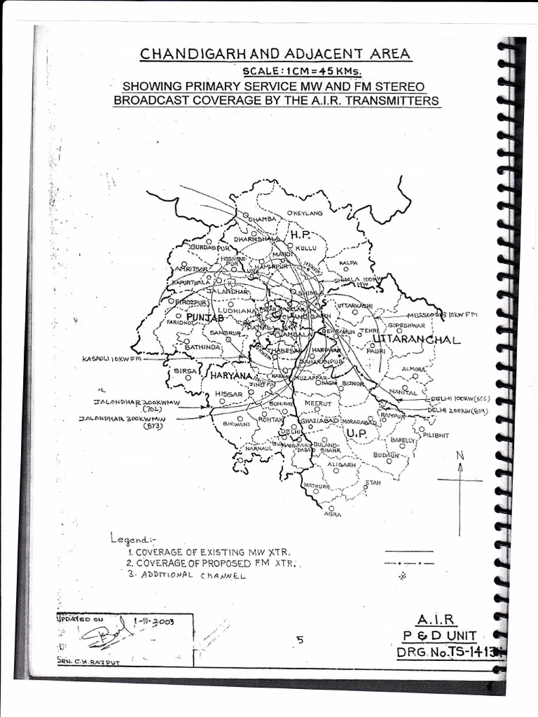 Cbs Coverage Map | PDF | Broadcasting | Telecommunications Engineering