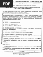 Astm E1019 | PDF | Metals | Carbon Dioxide