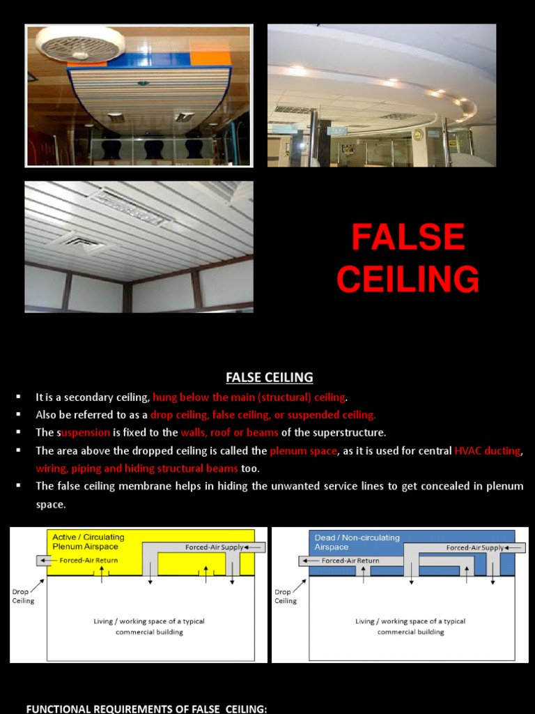 False Ceiling | PDF | Ceiling | Economic Sectors