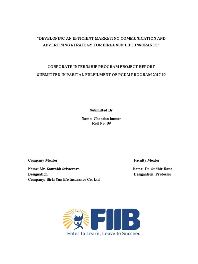 SCDV | PDF | Marketing Communications | Insurance