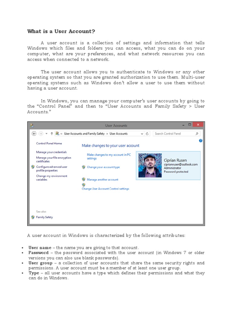 User Accounts, Groups, Permissions & Their Role in Sharing | PDF | Computer File | Superuser
