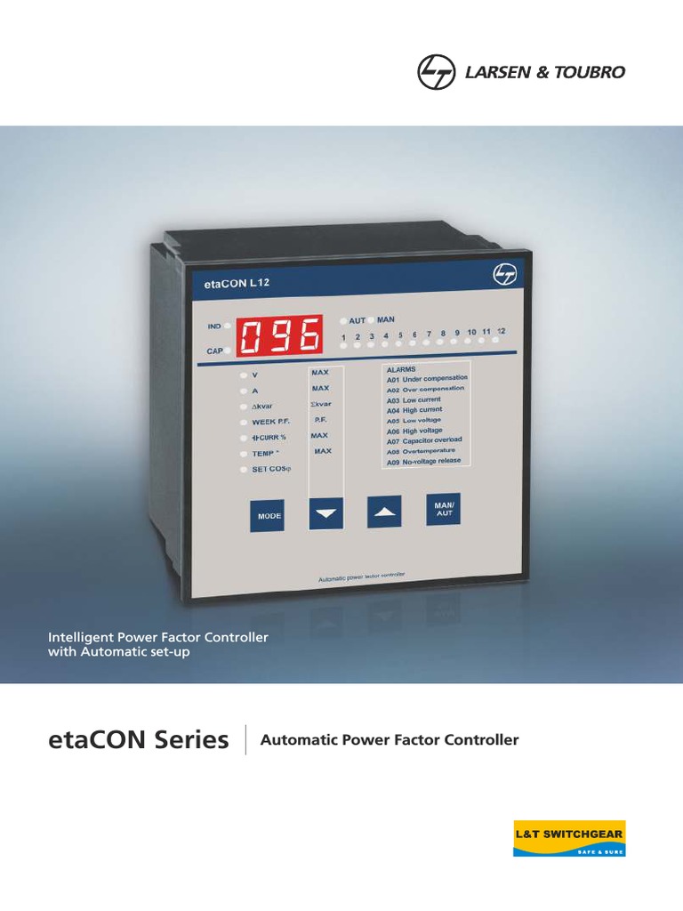Etacon Brochure PDF | PDF | Capacitor | Equipment