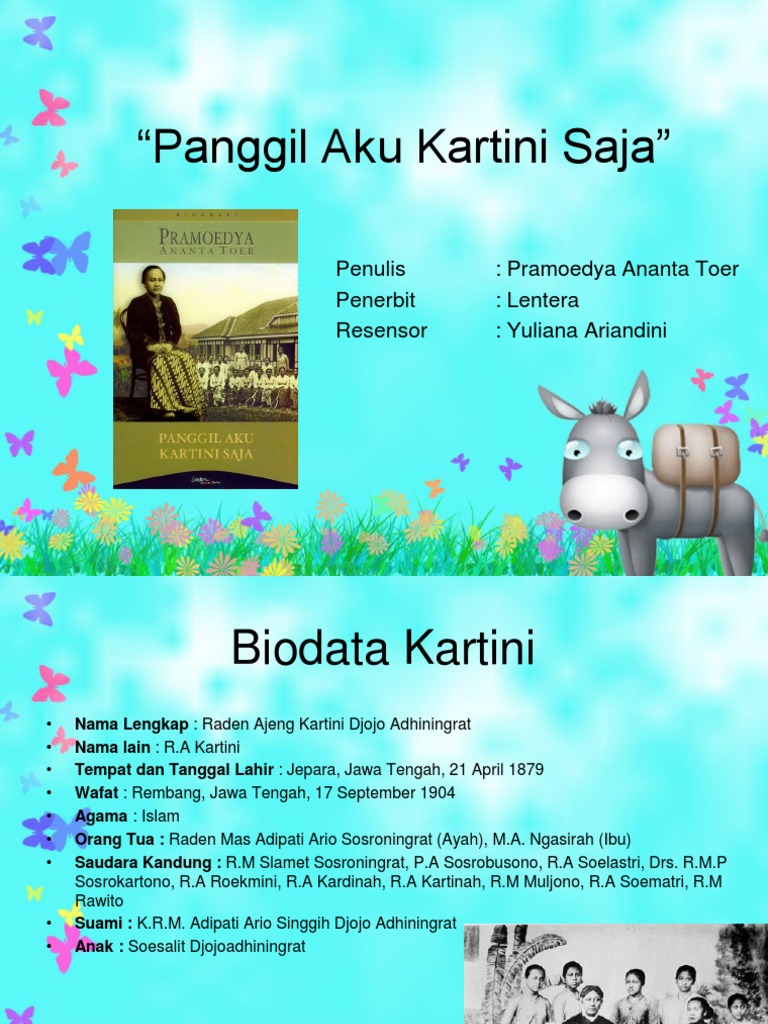 Panggil Aku Kartini Saja | PDF