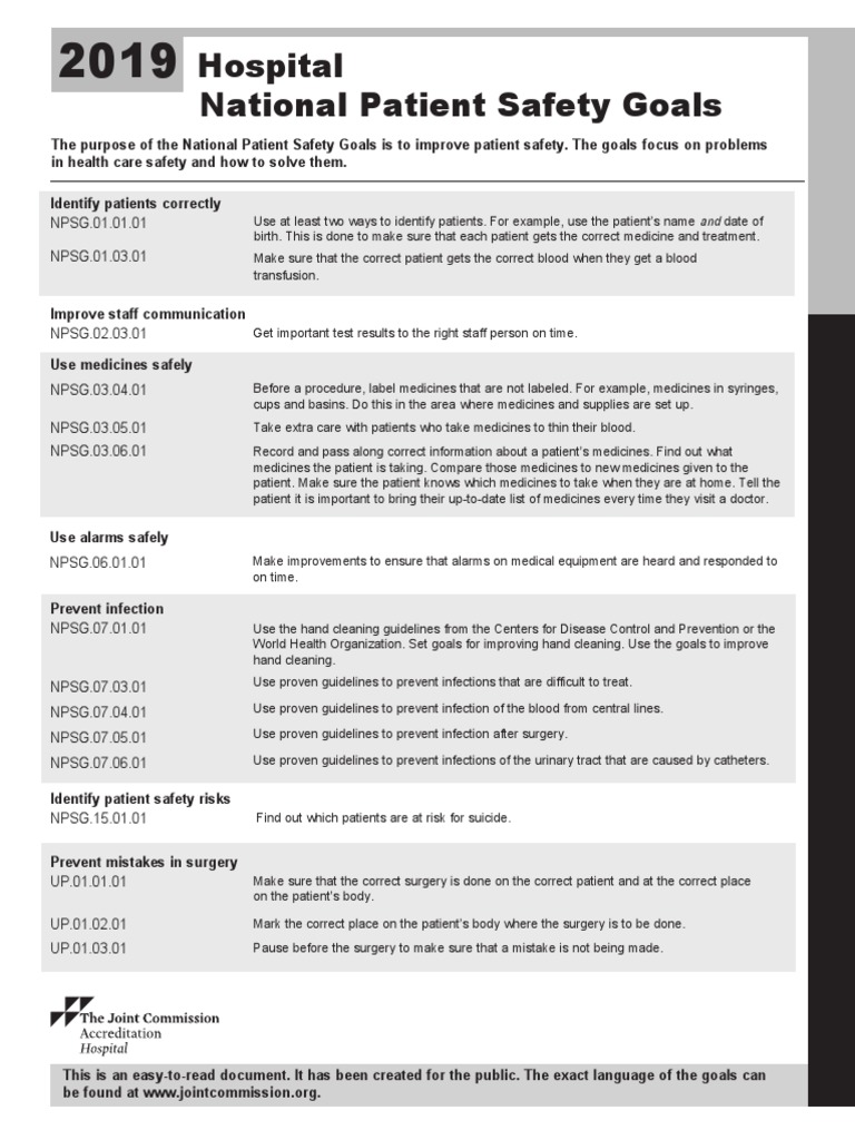 Plan Action | PDF | Patient | Patient Safety