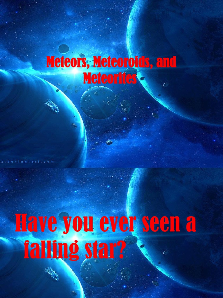 Meteors, Meteoroids, and Meteorites | PDF | Science & Mathematics