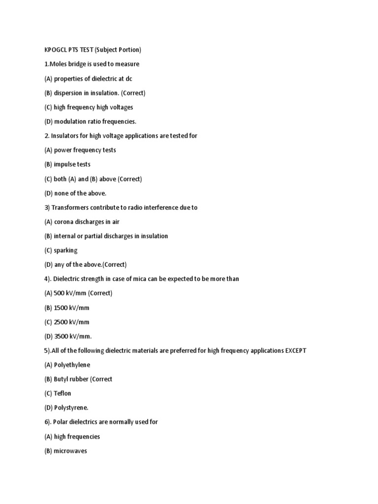 Past Paper OGDCL | PDF | Series And Parallel Circuits | Volt