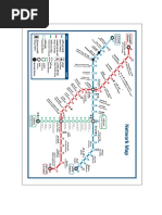 Hyderabad Metro - Network Map PDF | PDF