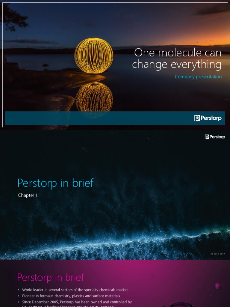 Perstorp - Company Presentation-May2019 PDF | PDF | Polyester ...