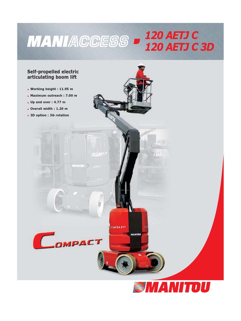 Manitou 120aetjc3d en | PDF | Battery Charger | Tire