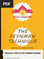 Feynman Technique v2 | PDF | Richard Feynman | Physics