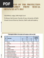 POCSO Act 2012 Presentation | PDF