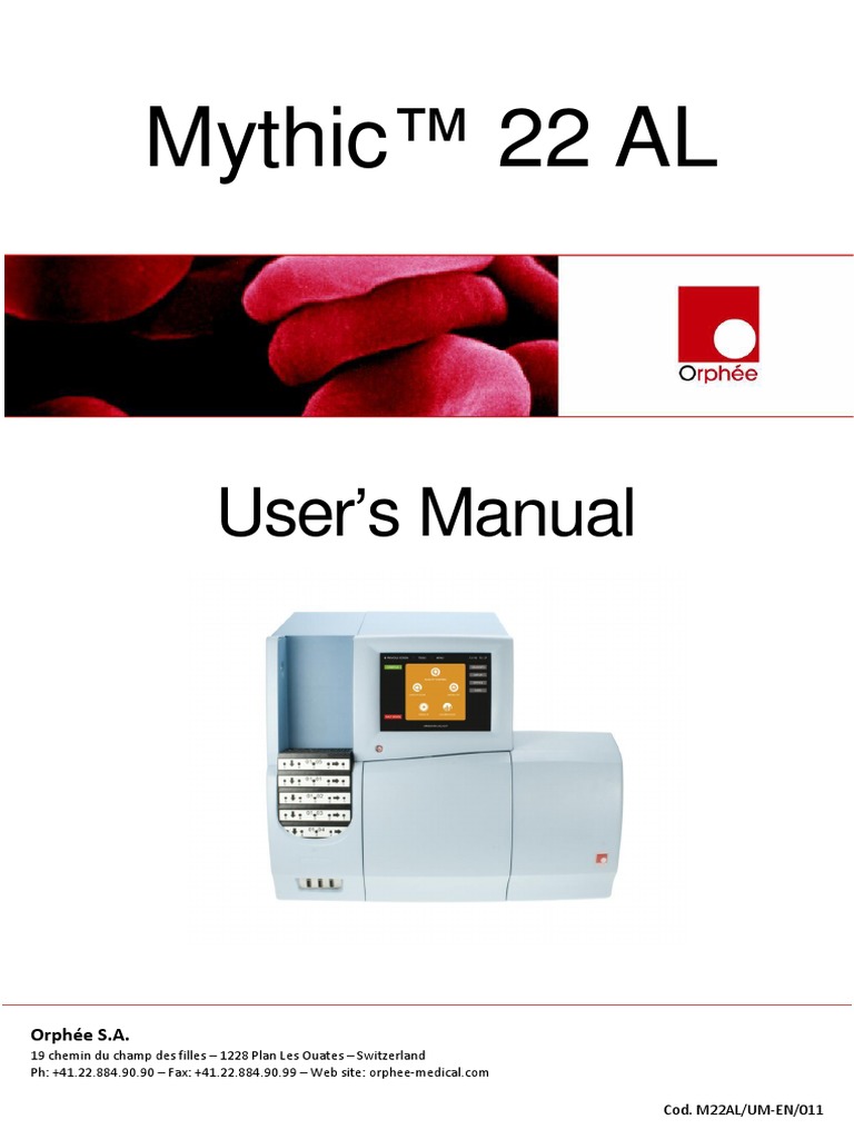 Mythic 22 - AL - Users Manual | Download Free PDF | Ac Power Plugs And ...