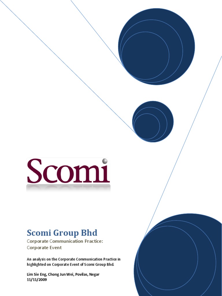 Scomi Group BHD | PDF | Whistleblower | Employment
