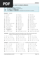 Worksheet 4 MDAS | PDF