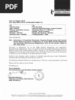 Turnover Certificate | PDF