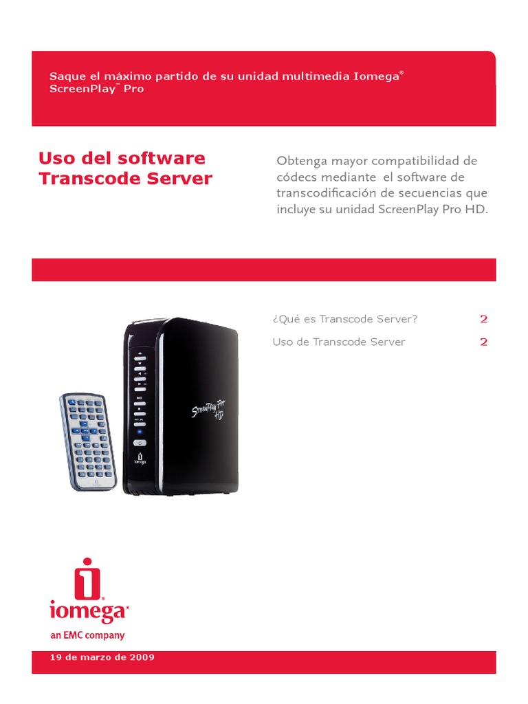 Using Transcode Software Es PDF | PDF | Archivo de computadora | Point and Click