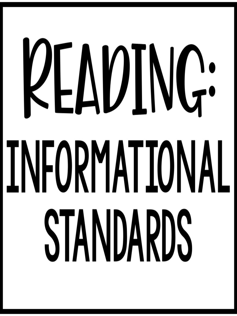 Reading - Informational Standards | PDF | Reason | Information