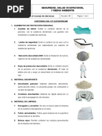 Checklist Kit Antiderrame | PDF