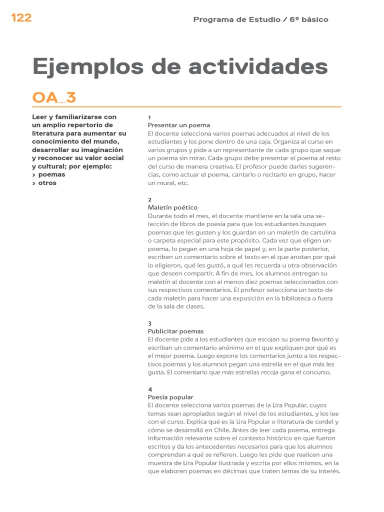 Estrategias Poesia | PDF | Poesía | Información