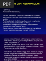 Obat Antikoagulan, Koagulan, Hemostatika - Farmakologi-Tetria | PDF