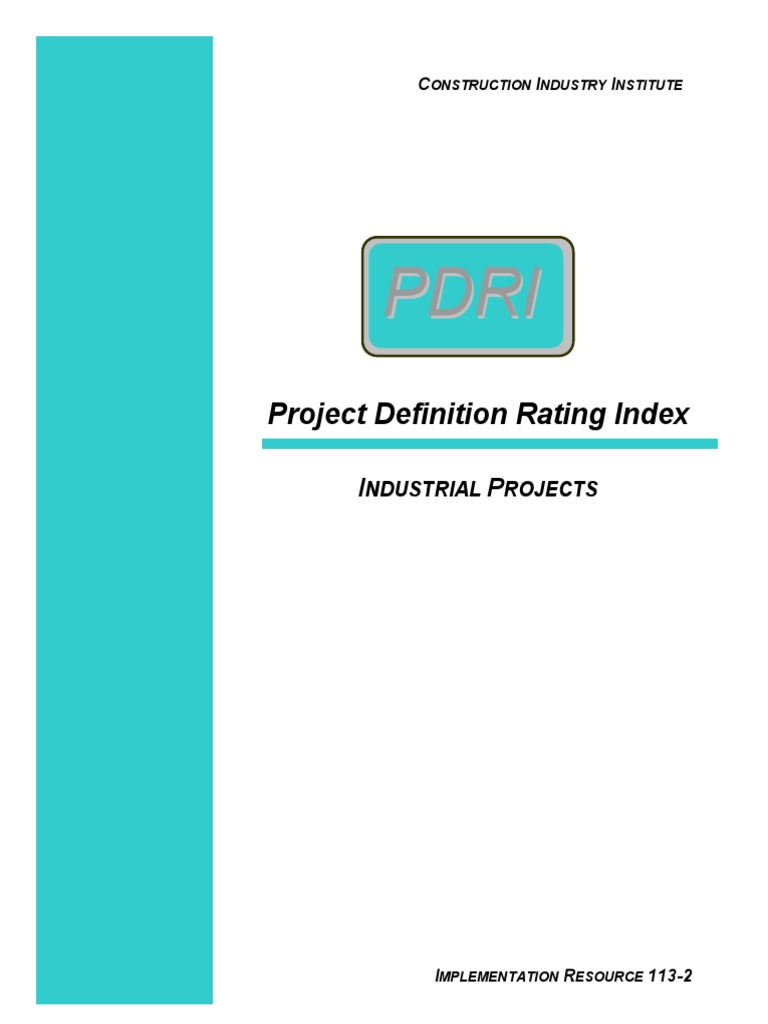PDRI | PDF | Risk | Goal