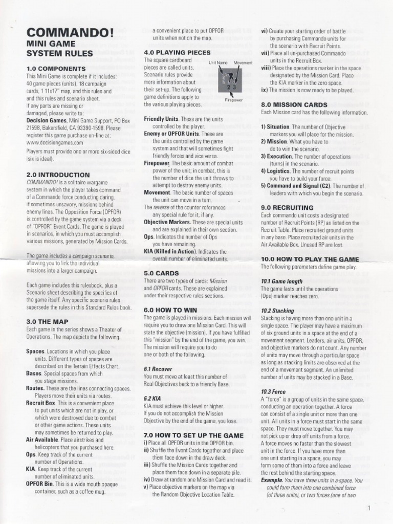 Congo Merc Rules | PDF