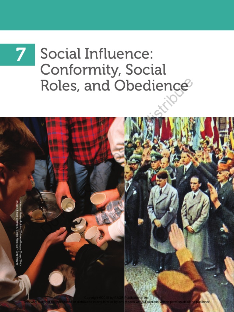Social Influence: Conformity, Social Roles, and Obedience: Post, or ...