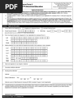 Form 2F (Sample) | PDF | Nursing | Licensure