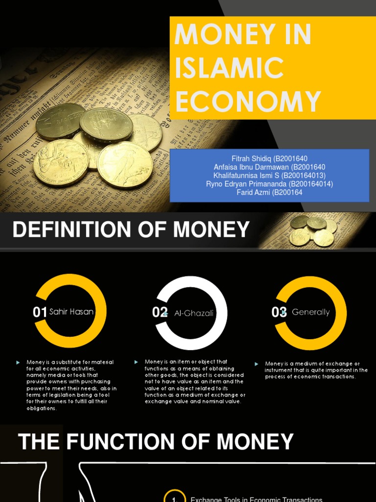 The Economic Role of Money in Islam: A Comparison of the Islamic and ...