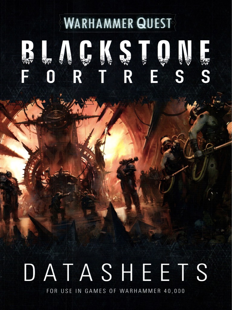 Warhammer 40K - Blackstone Fortress Datasheets | PDF