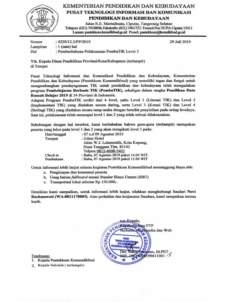 Undangan Pembatik Level 3 | PDF