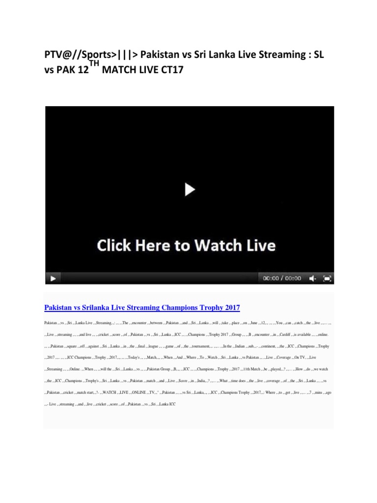 PTV Sports Channel Activation | PDF | Team Sports | Ball And Bat Games