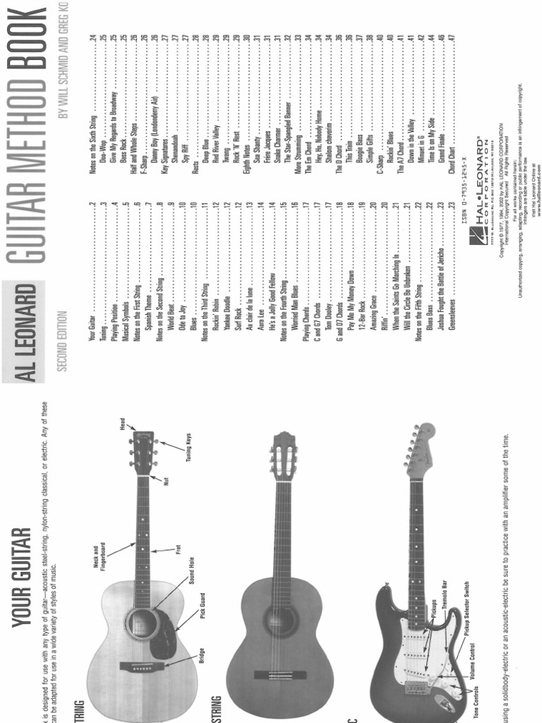 Hal Leonard Guitar Method Book 1 PDF | PDF