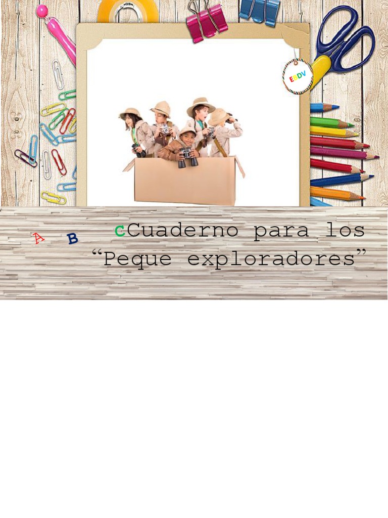 Cuaderno Peque Exploradores | PDF