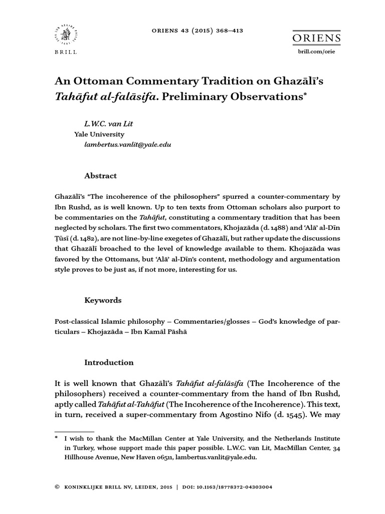 Two Books Refuting Ibn Rushd | PDF