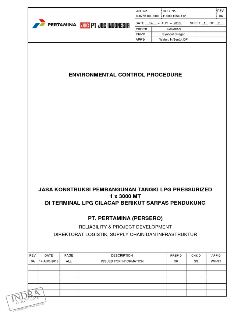 Environmental Control Procedure | PDF | Hearing Loss | Noise