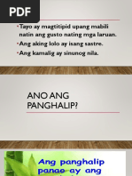 Pang Angkop Worksheet Gabay - PH | PDF