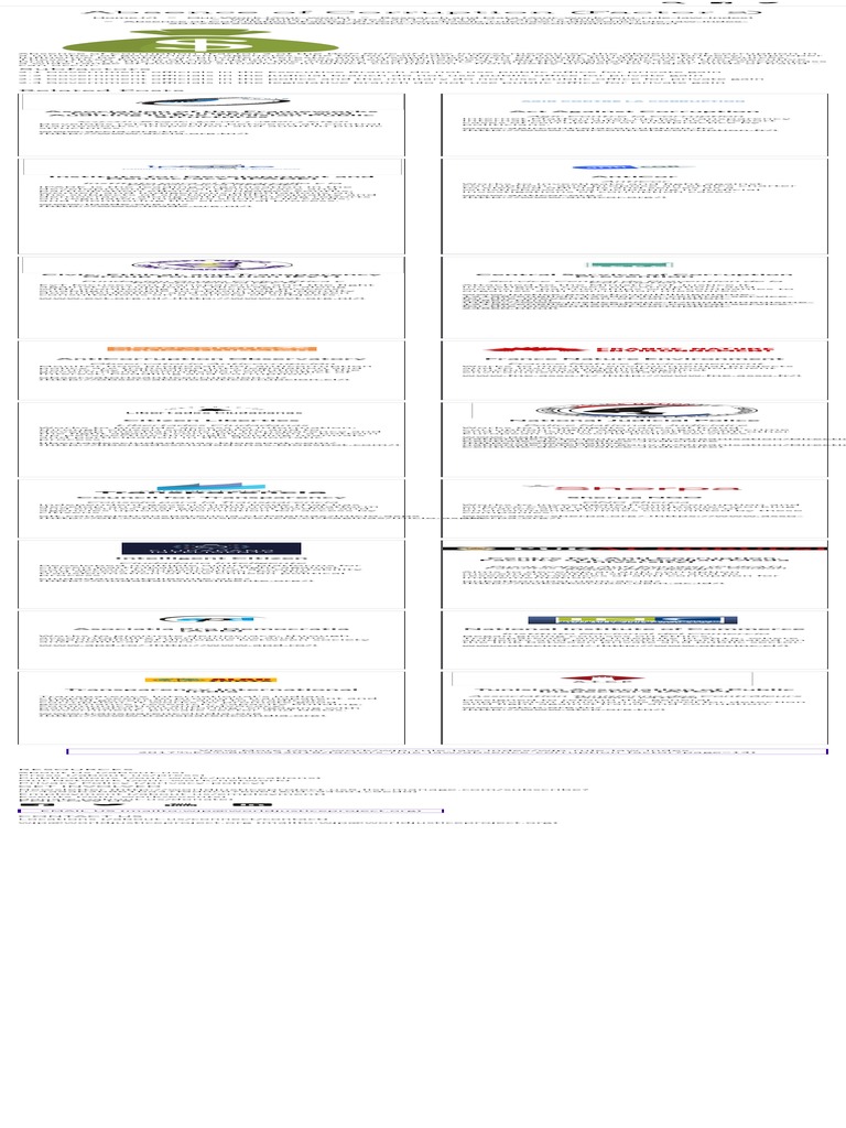 Absence of Corruption (Factor 2) : Subfactors | PDF | Corruption | Transparency (Behavior)