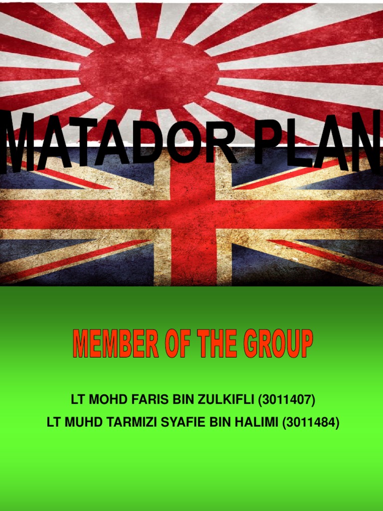 Matador Plan | PDF | Brigade | Division (Military)