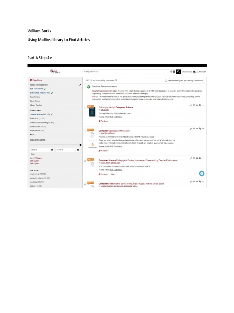 William Burks Mullins Library | PDF | Machine Learning | Areas Of ...
