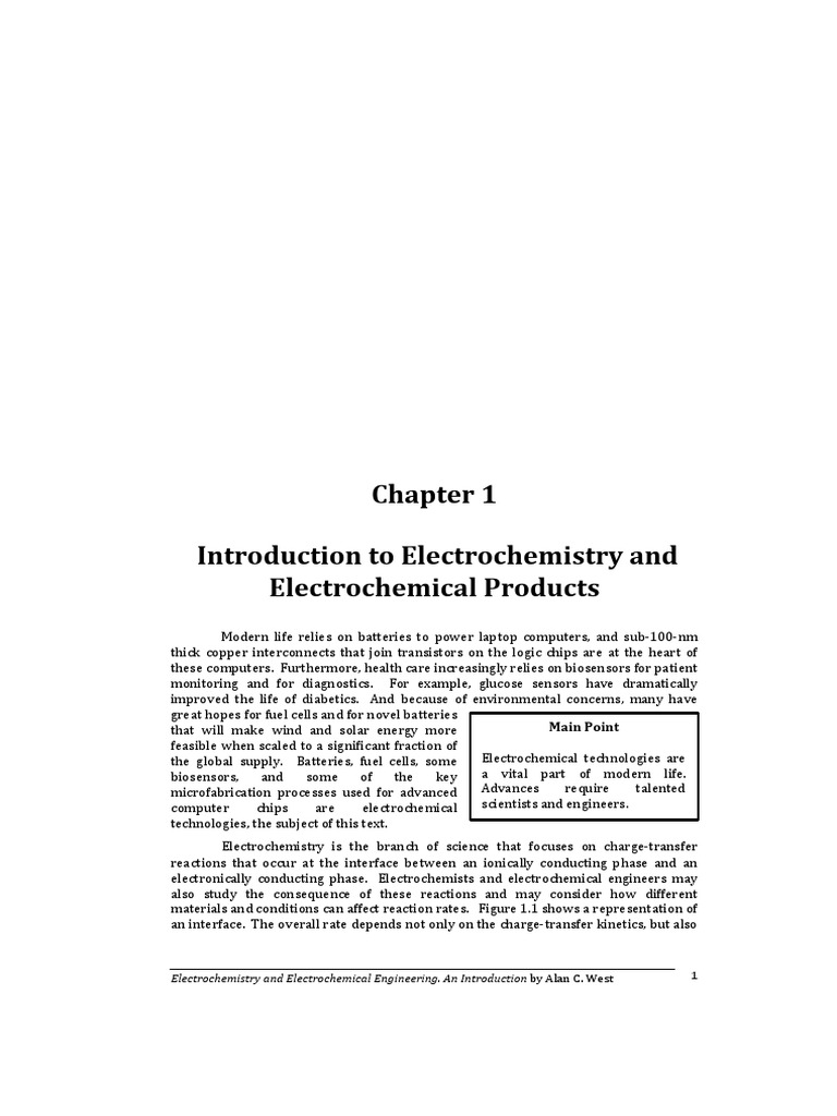 Chapter!1! ! !Introduction!to!Electrochemistry!and! Electrochemical!Pr