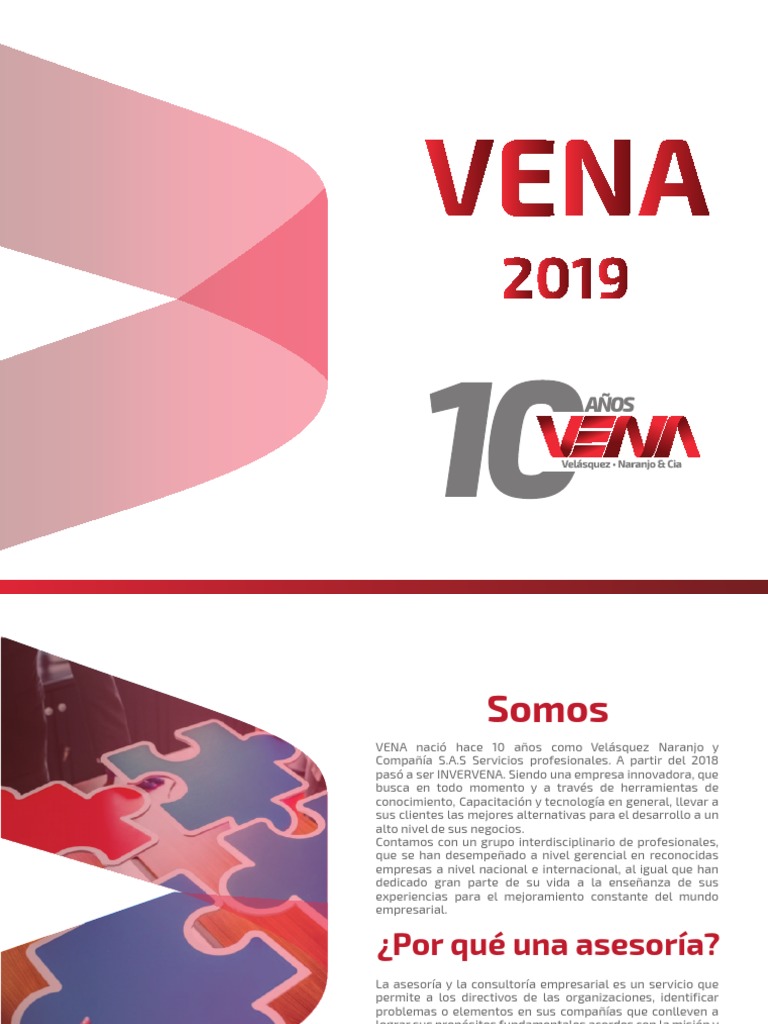 Brochure Vena 2019 | PDF | Planificación | Marketing