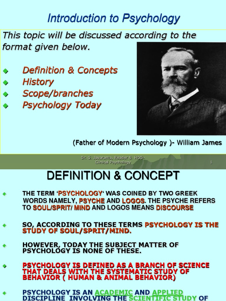 Origin and Evolution of Psychology | PDF | Clinical Psychology | Psychology