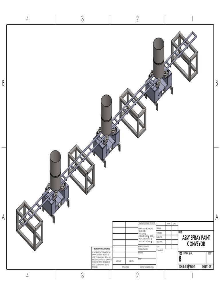 Assy Spray Paint Conveyor: Title | Download Free PDF | Nature