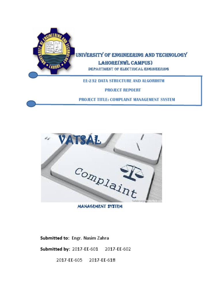 Complaint Management System in C | PDF | User (Computing) | Computer ...