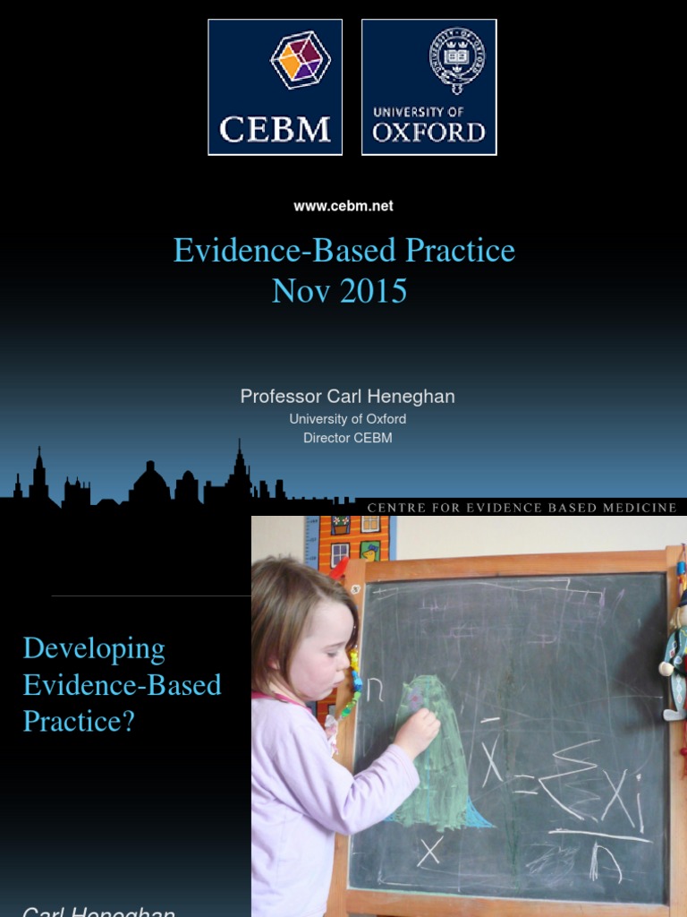 Introduction To EBM | PDF | Evidence Based Medicine | Medical Diagnosis