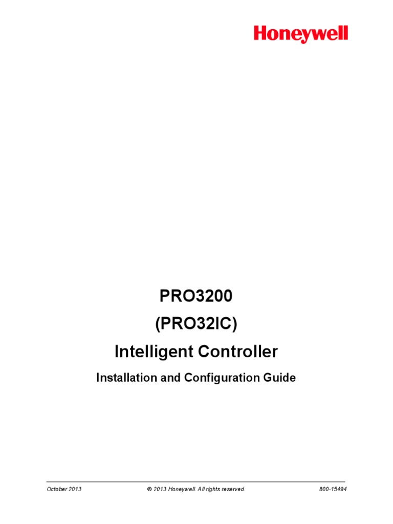 800-15494 PRO3200 PRO32IC Installation Guide PDF | PDF | Ip Address ...