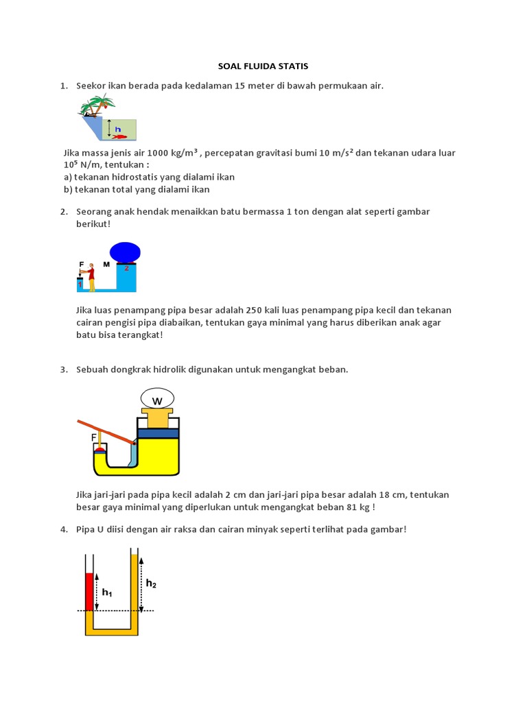 Soal Fluida Statis | PDF