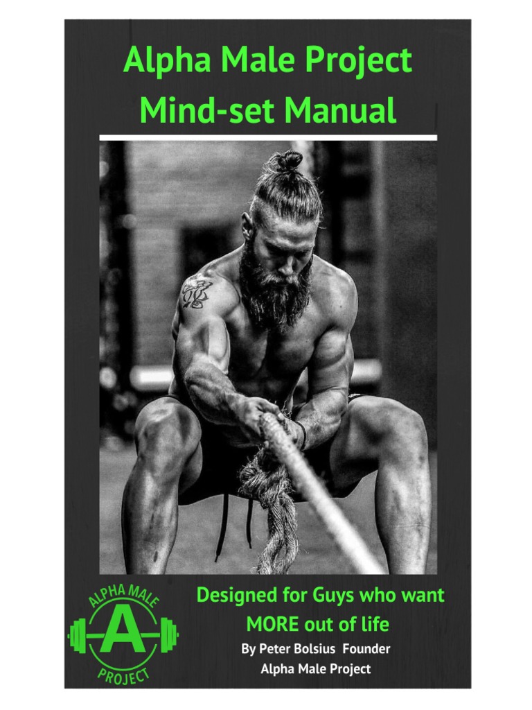 Alpha Male Project Mindset Manual | PDF | Mindset | Lunch