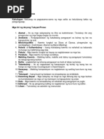 14 Na Halimbawa NG Tuluyan o Prosa | PDF